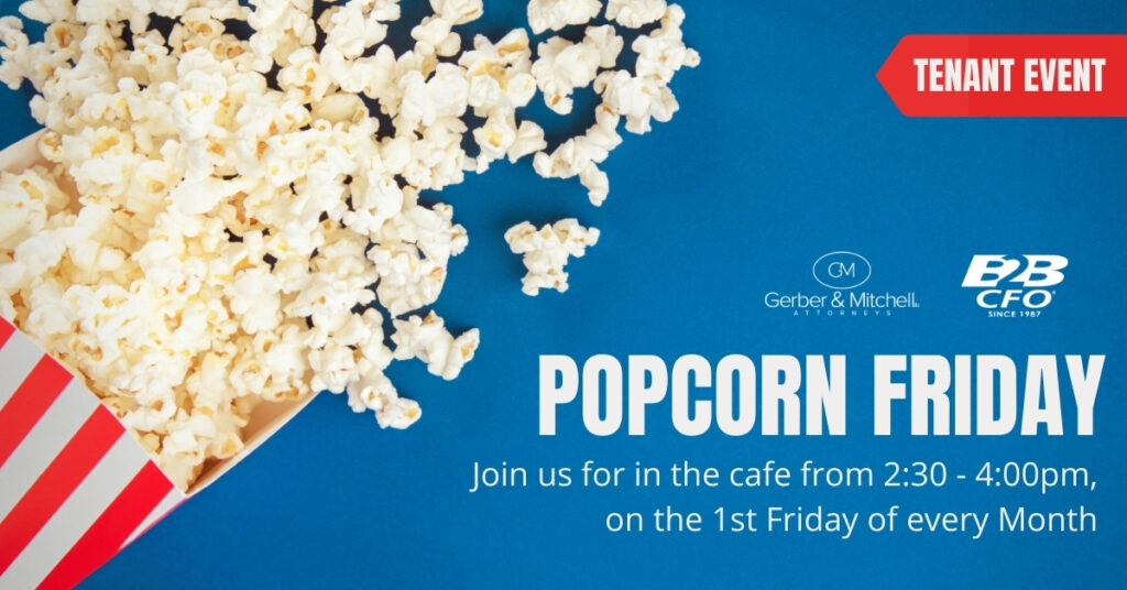 Popcorn Friday - Dublin Entrepreneurial Center